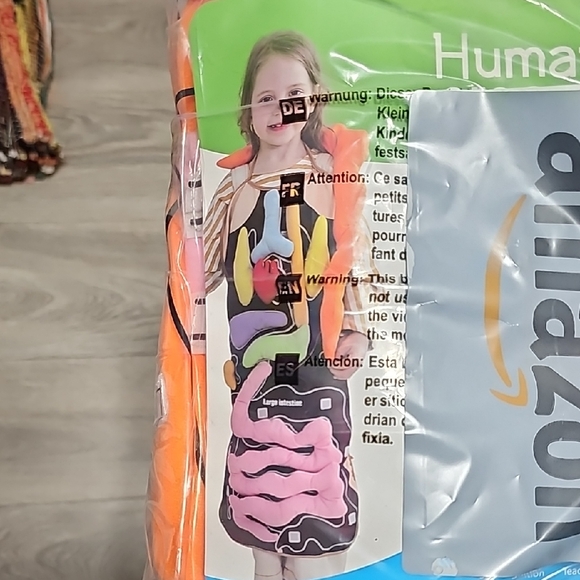 Costumes | Nwt Kids Human Organ Placement Apron | Poshmark